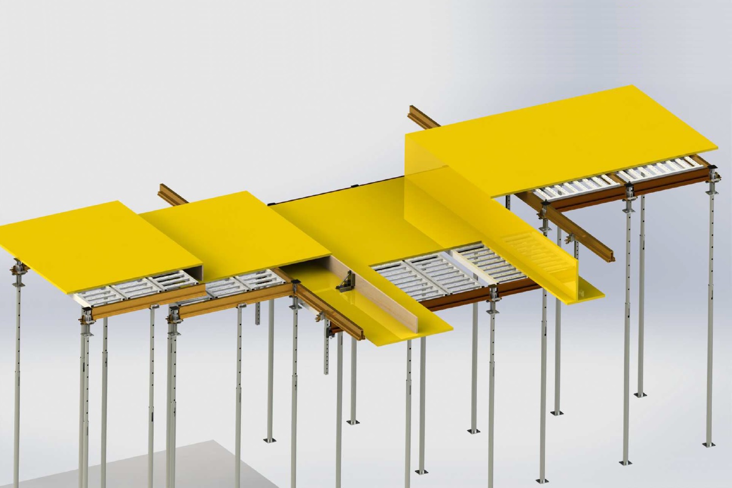 VIGA-FLEX Encofrado para Vigas | Encofrado para Vigas Bajo Losa